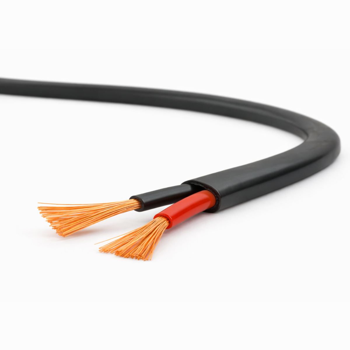 MKGT 2 Core Flat Twin 12V Automotive Cable Wire Red/Black 1.0mm² 16.5A ...