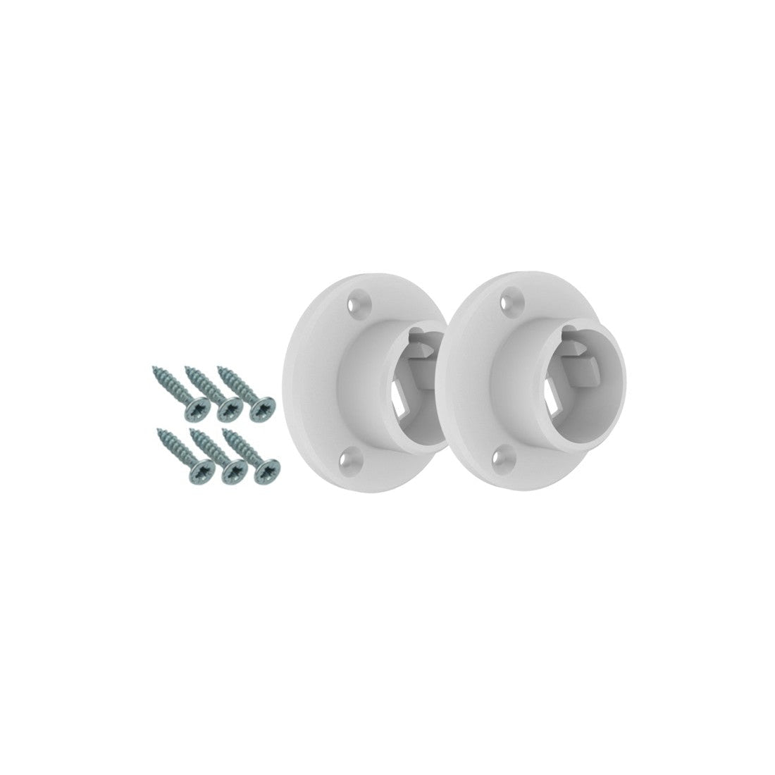 End Cap for Mounting Rosettes Set for RAILING PLUS LED profile ...